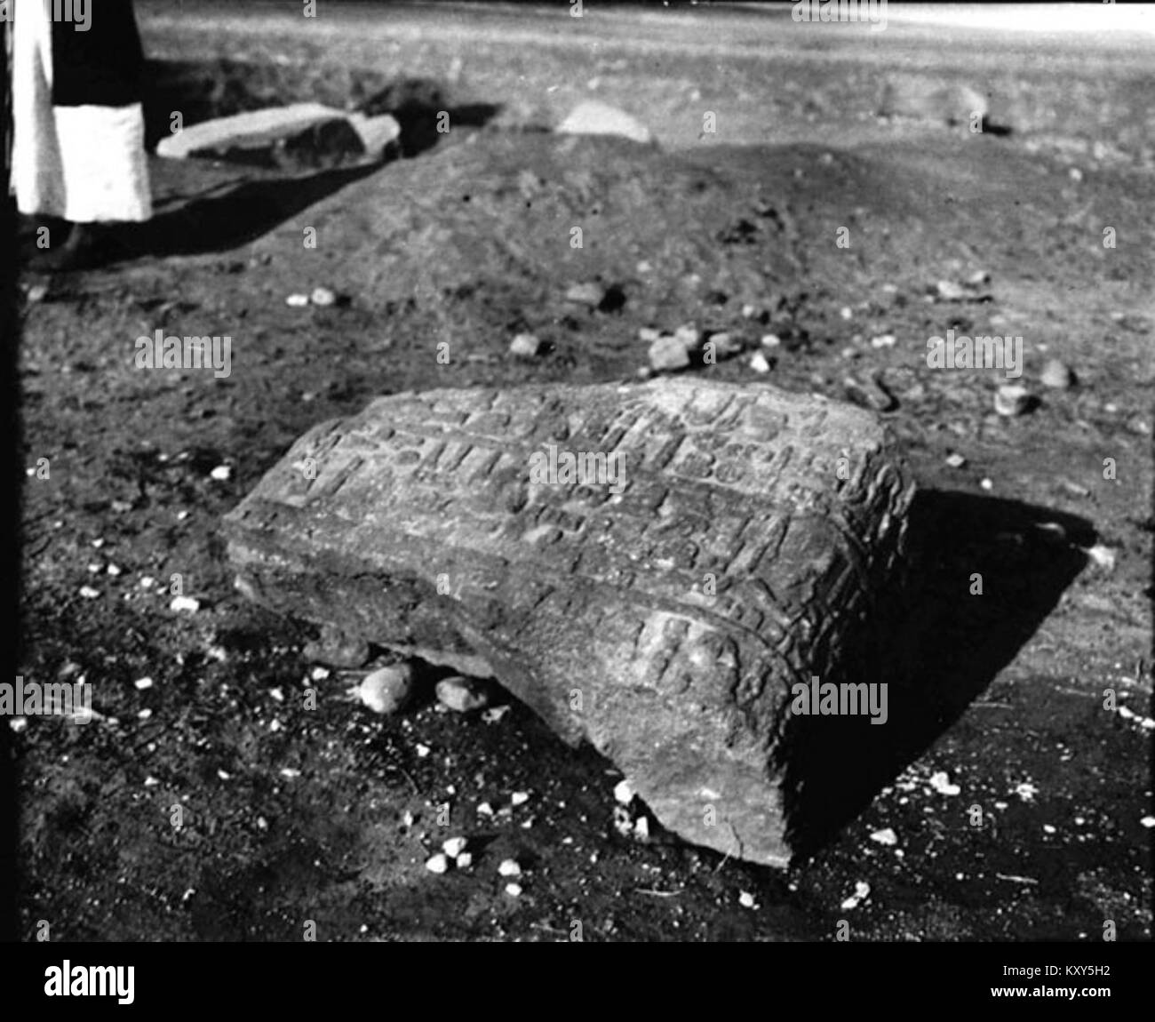 Gertrude Bell. Tell Ahmar, Hittite inscriptions (J 124 Stock Photo - Alamy