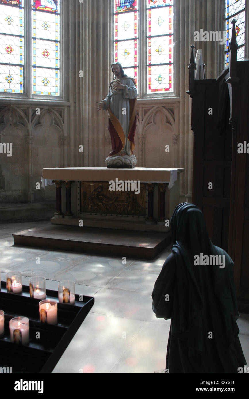 The Notre-Dame cathedral in Sées (France Stock Photo - Alamy