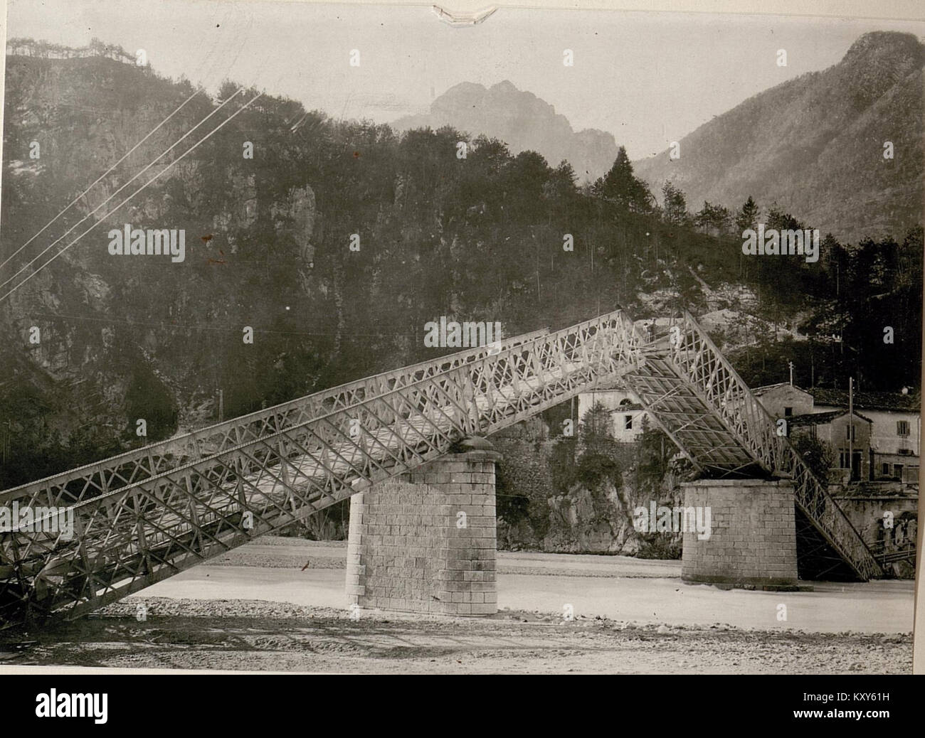 Military bridge collapse hi-res stock photography and images - Alamy