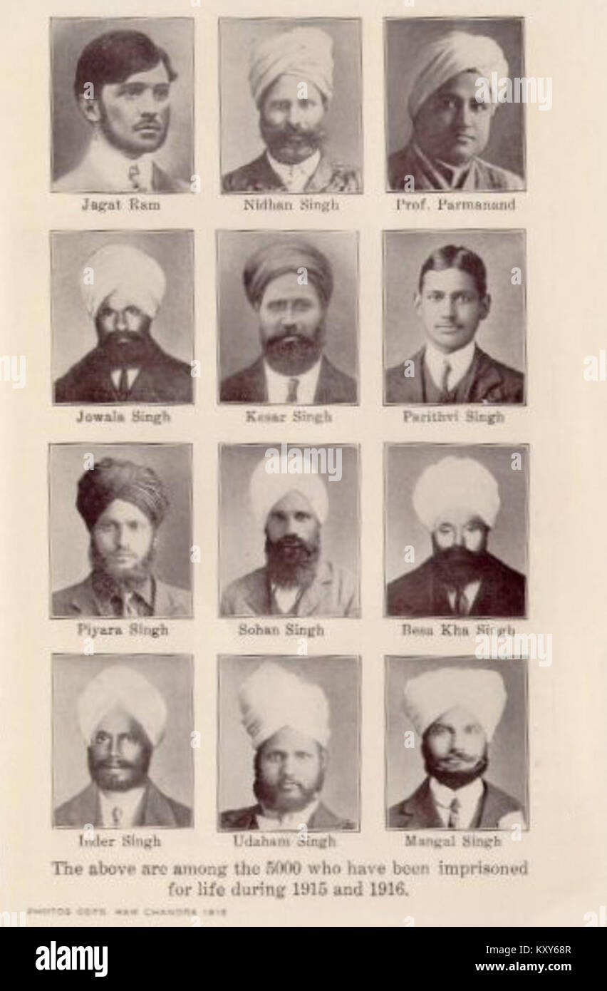 Indian revolutionary ghadar party hi-res stock photography and images ...