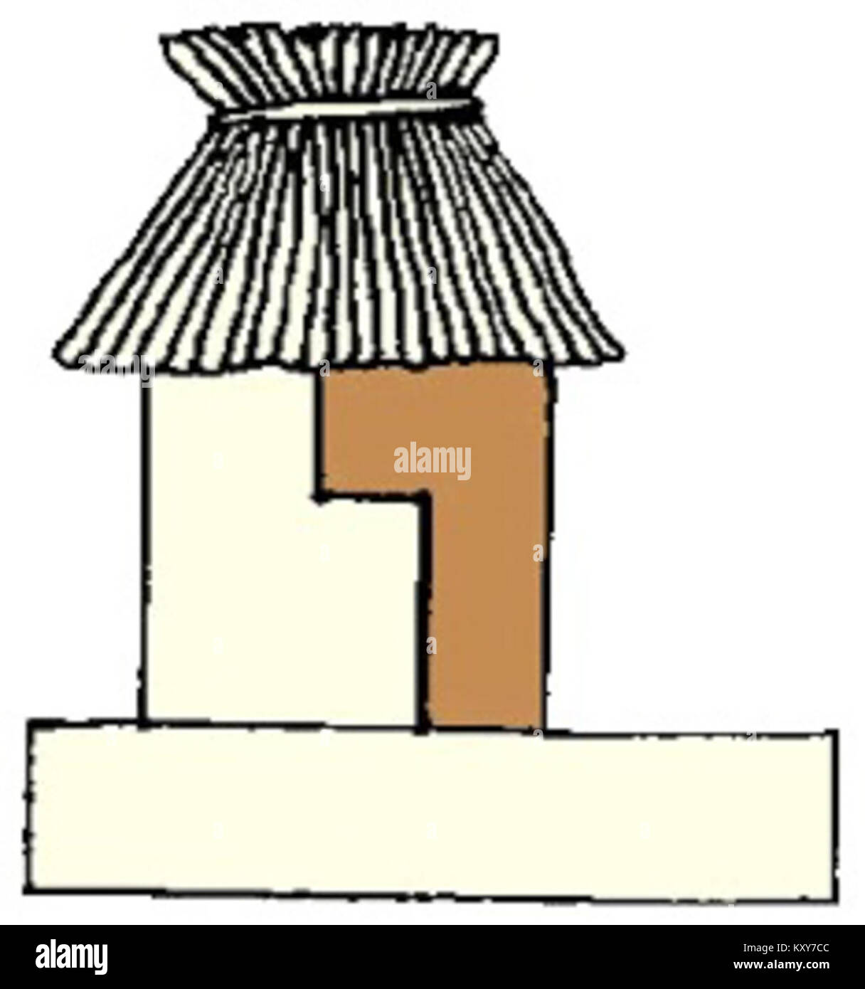 Glifo de Jacala, Hidalgo Stock Photo - Alamy