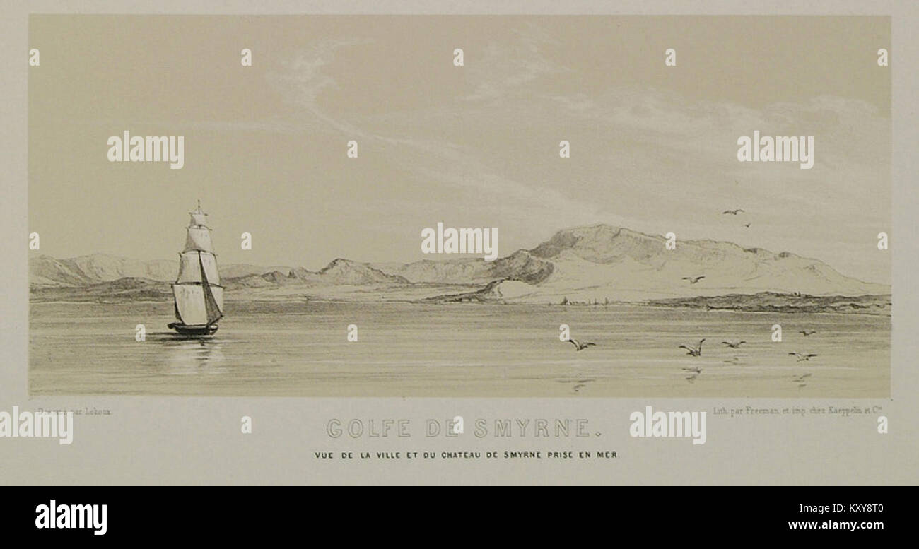 This 1838 painting by Léon Emmanuel Simon Joseph Laborde shows a view ...