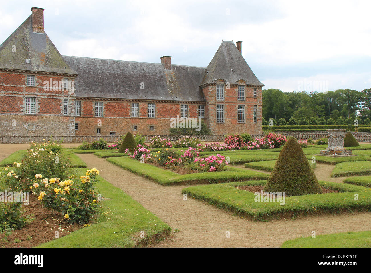 Carrouges castle hi-res stock photography and images - Alamy