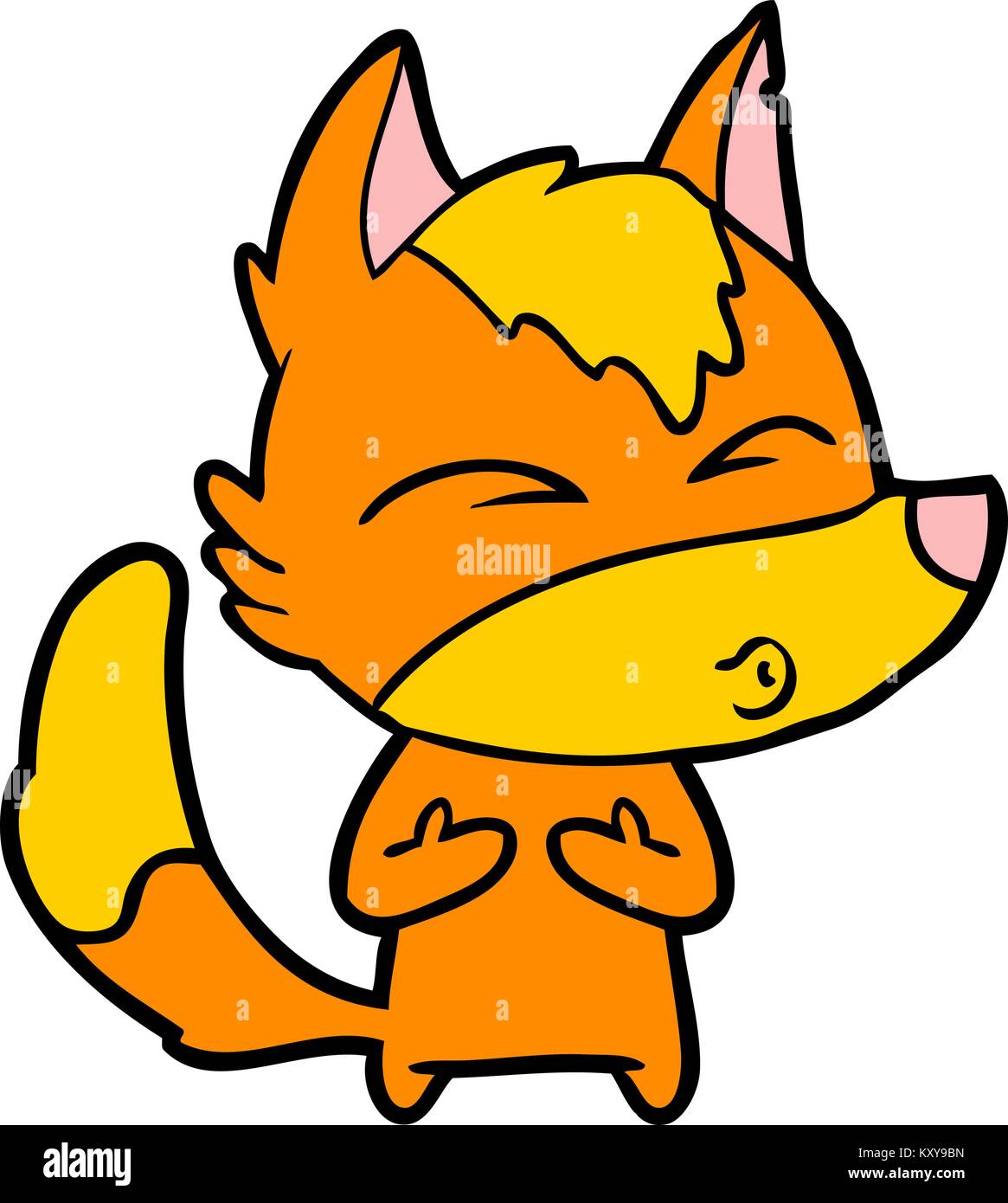 fox cartoon character Stock Vector Image & Art - Alamy