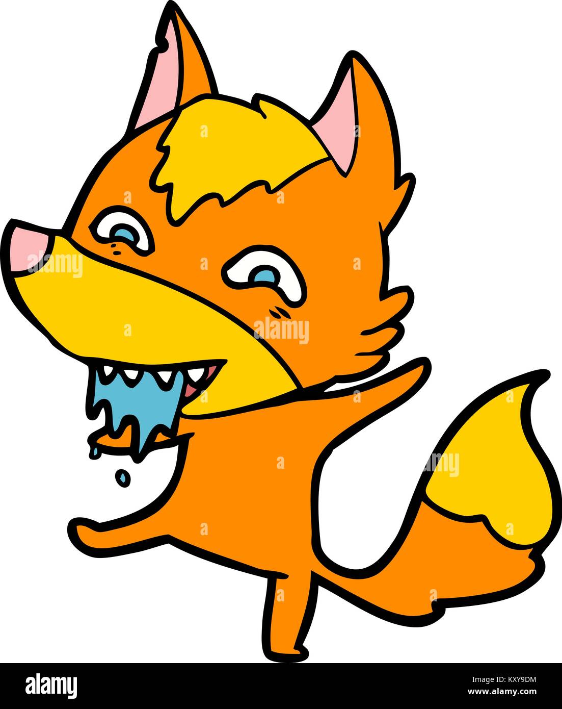 fox cartoon character Stock Vector Image & Art - Alamy