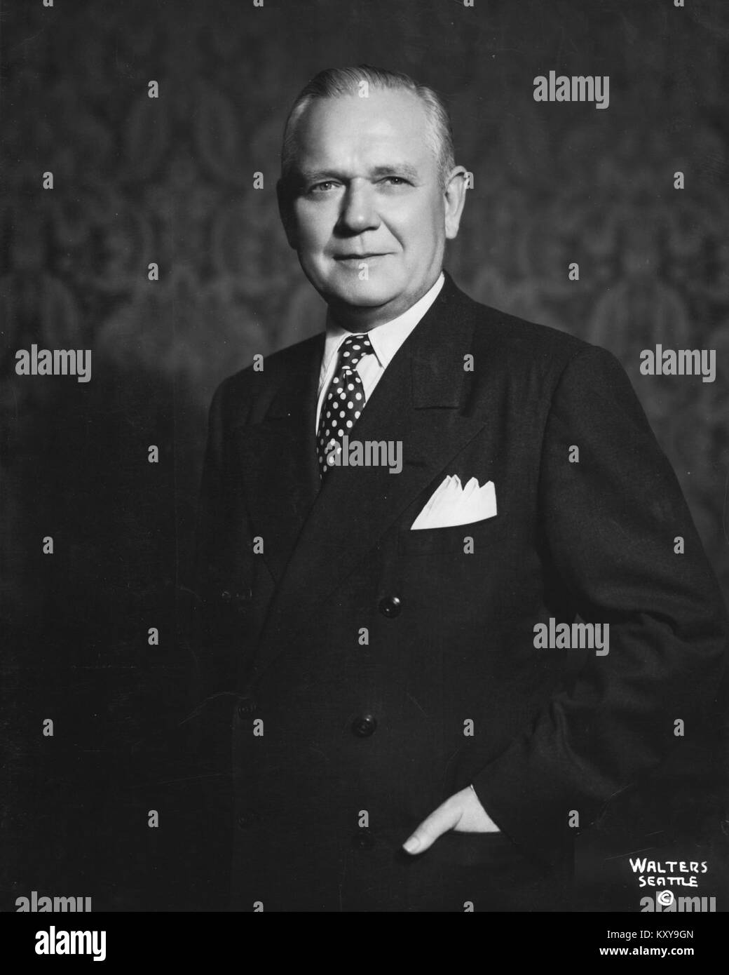 Governor Monrad Charles Wallgren Stock Photo - Alamy