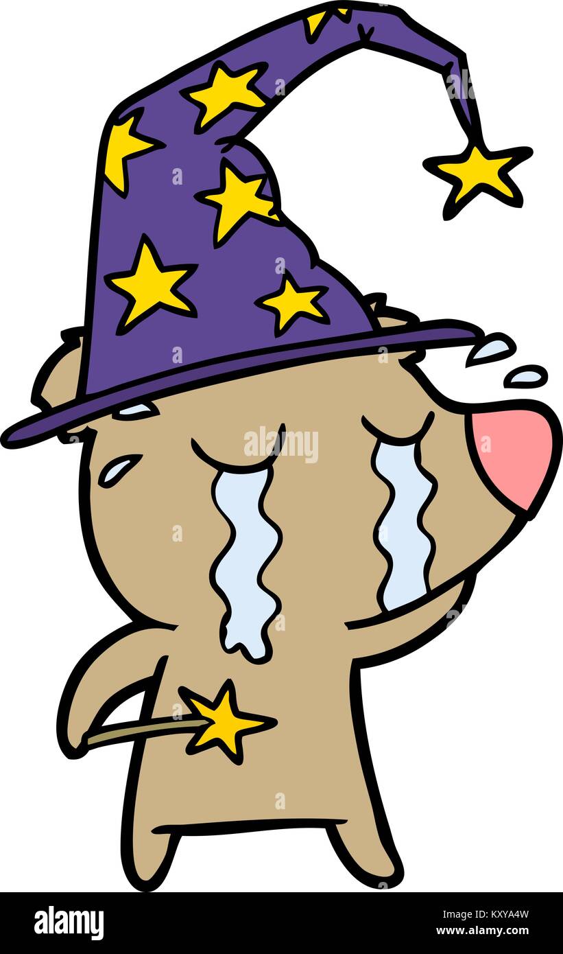cartoon crying bear Stock Vector Image & Art - Alamy