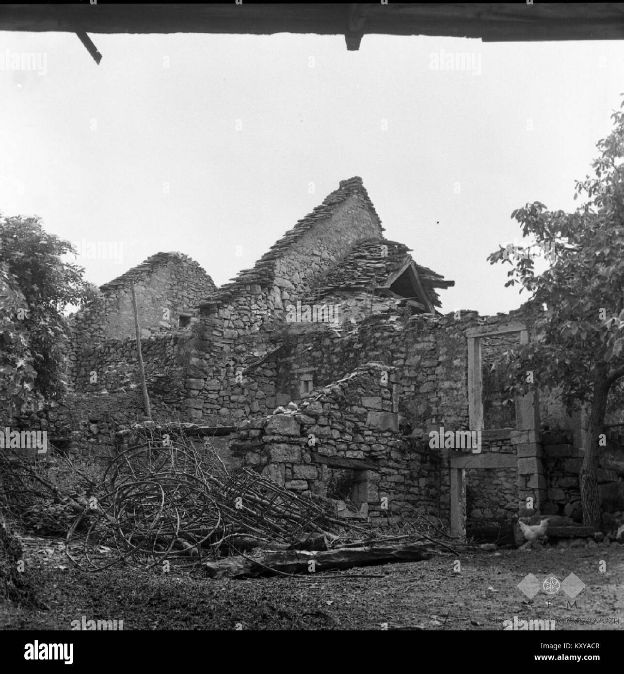 The Grize farmstead in Slovenia, dated 1733, is a preserved example of ...