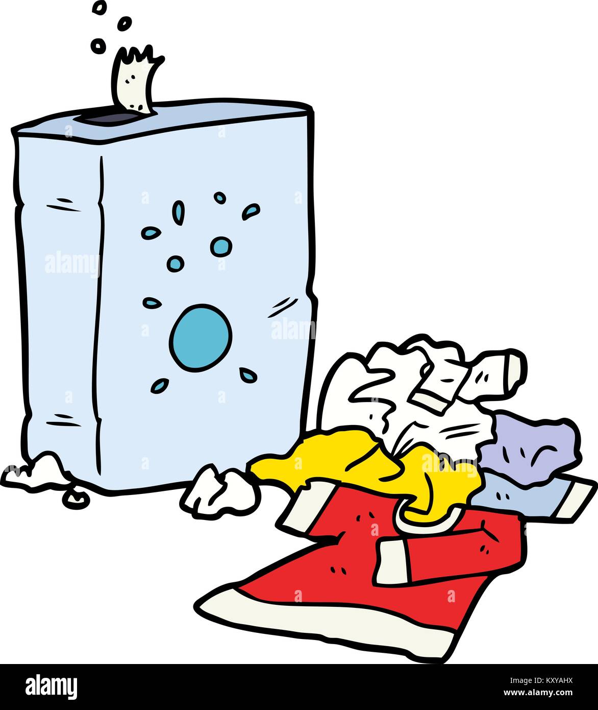 cartoon washing powder and laundry Stock Vector Image & Art - Alamy