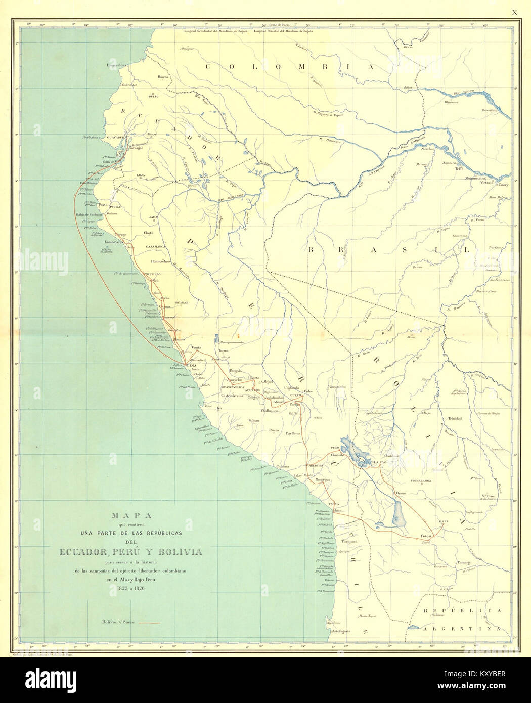 This document covers the wars of independence in Ecuador, Peru, and ...