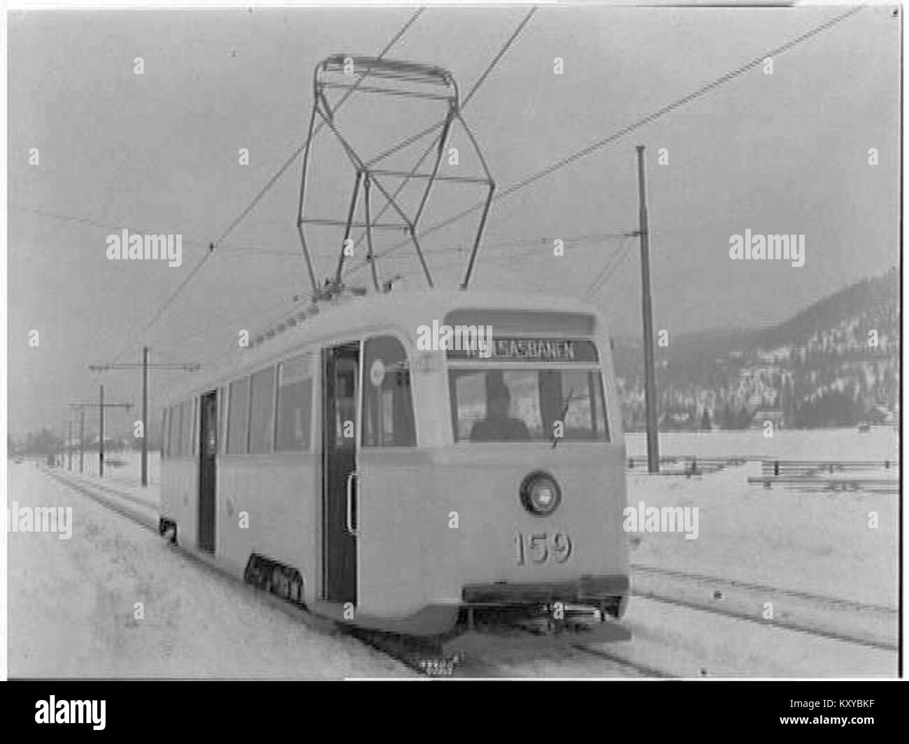 A 1937 photograph of Gullfisk Kjelsbånen in Norway illustrates early ...