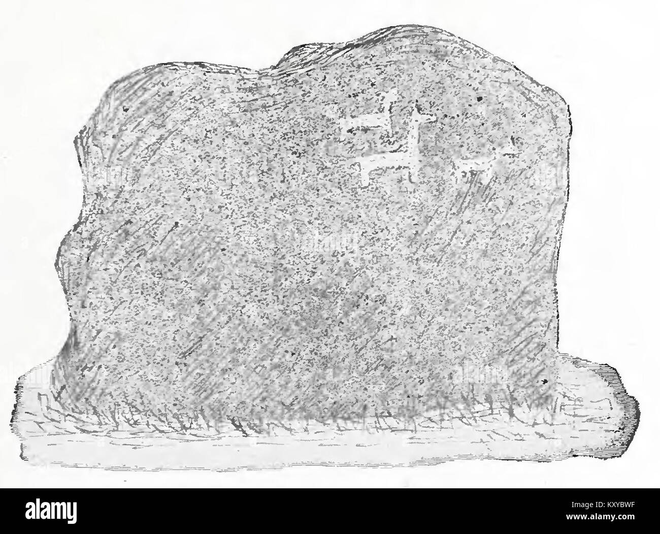 A photograph of the Kipán ruins in the Calchaquí Valley, Salta ...