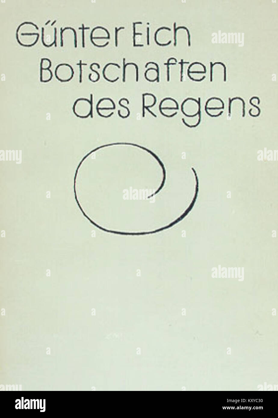 Gunter eich hi-res stock photography and images - Alamy