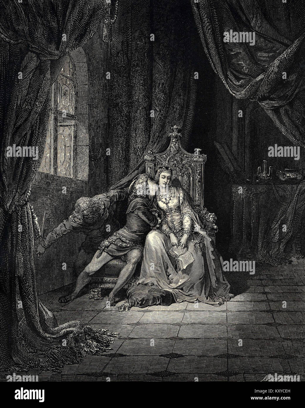 Inferno dante gustave dore 5 hi-res stock photography and images - Alamy