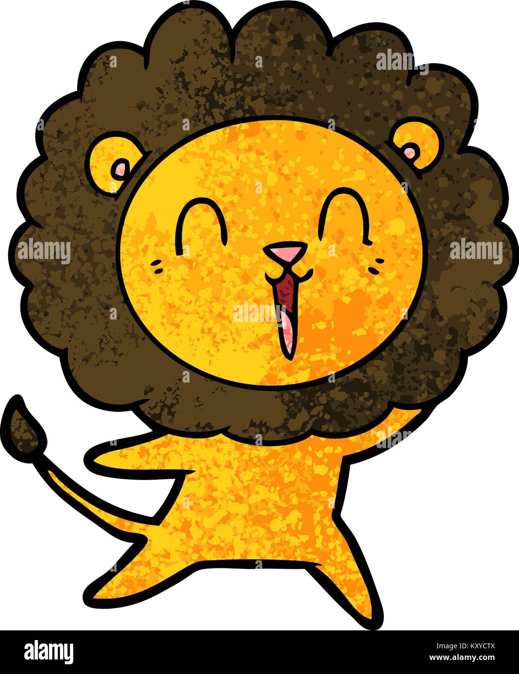 laughing lion cartoon Stock Vector Image & Art - Alamy