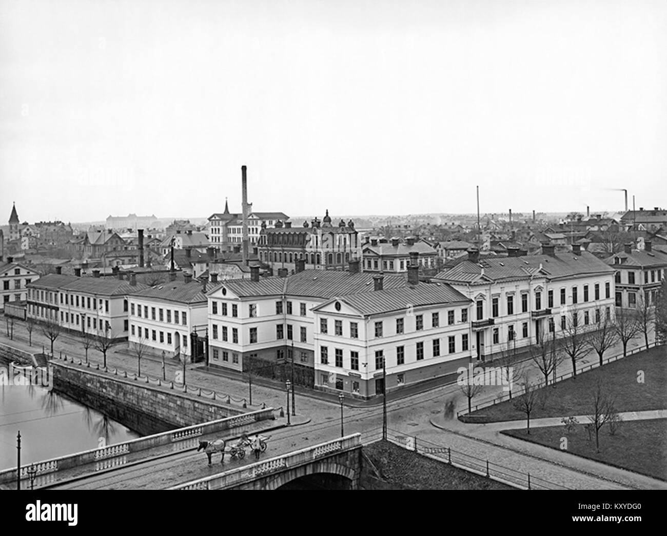 Gävle, Sweden, is an urban area known for its historical architecture ...
