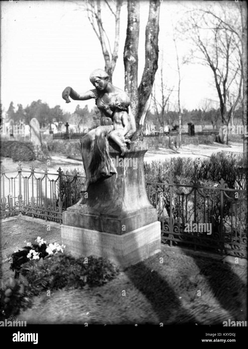 Gamla Kyrkogården in Gävle, Sweden, is a historic cemetery established ...