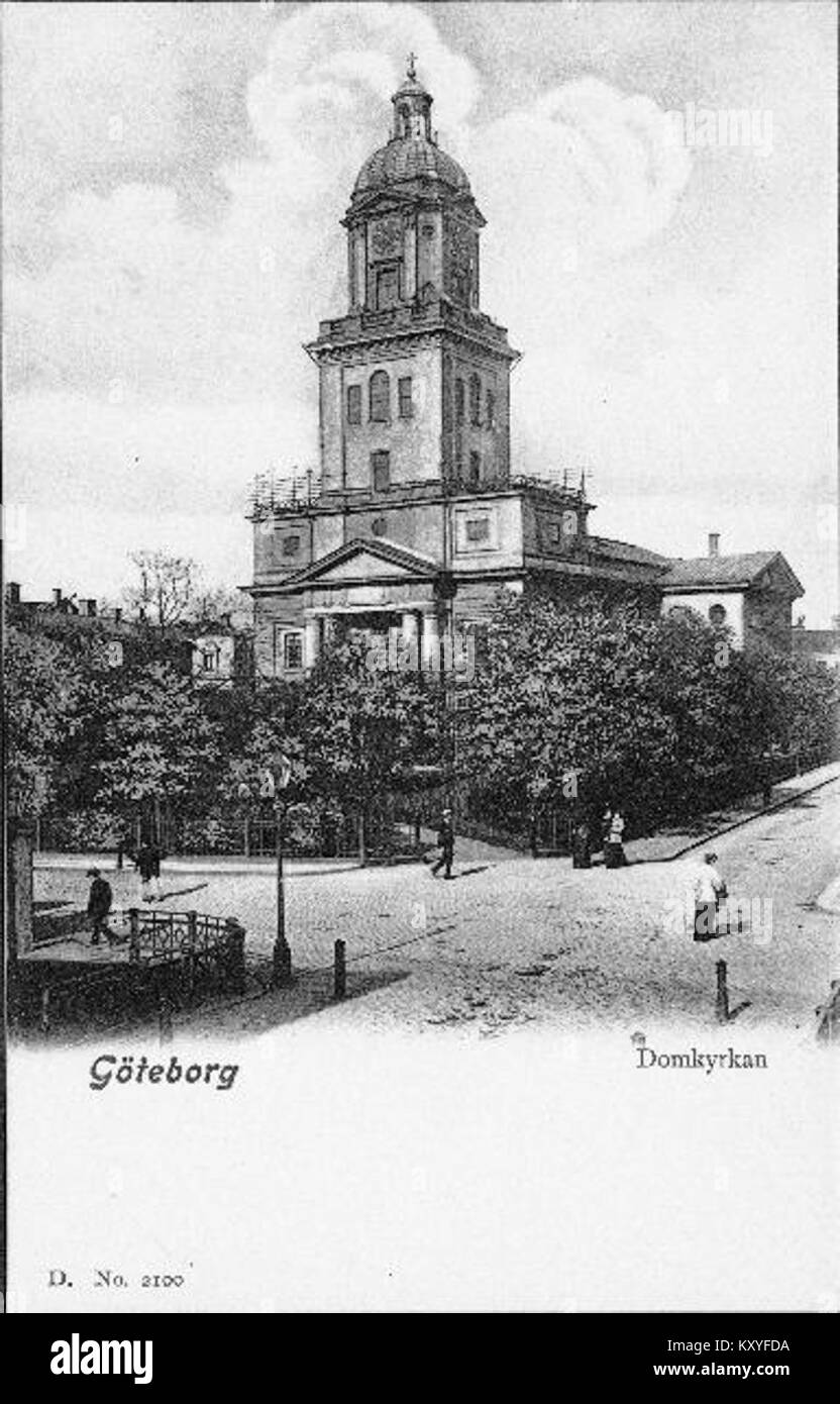 Gothenburg Cathedral (Göteborgs domkyrka), rebuilt in 1815, serves as ...