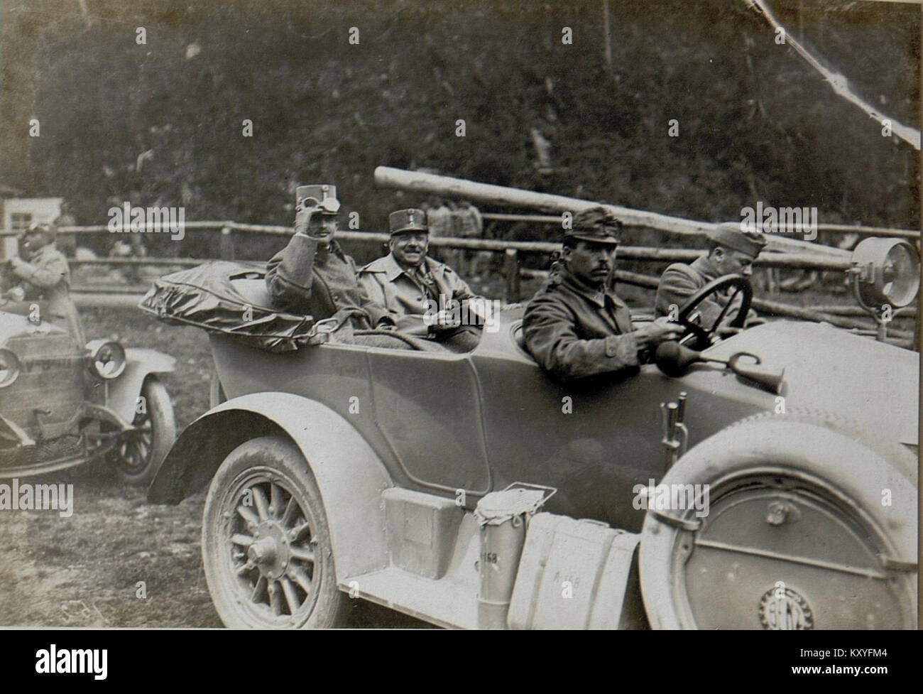 On September 12, 1916, Archduke Karl of Austria visited the command of ...