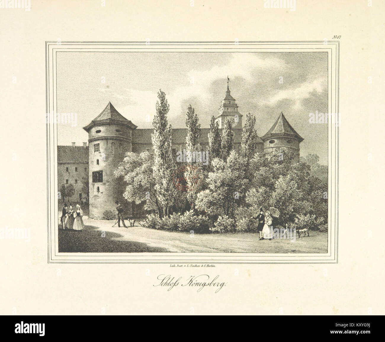 This image refers to Schloss Königsberg, a historic castle in East ...