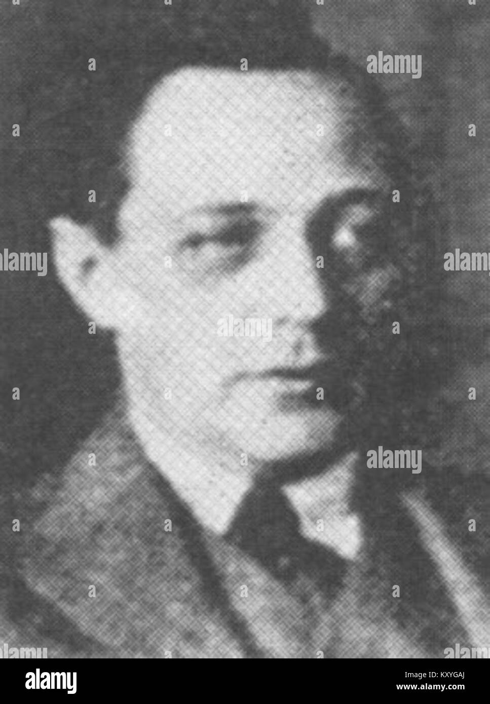 A portrait of Alfréd Haar, a mathematician known for his work in ...