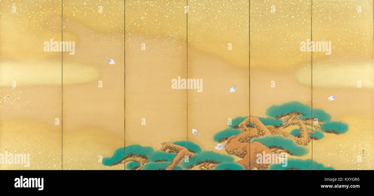 This title refers to 'Hagoromo,' a work by Japanese artist Kimura Buzan ...