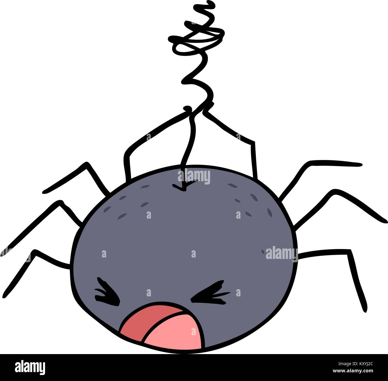 cartoon halloween spider Stock Vector Image & Art - Alamy