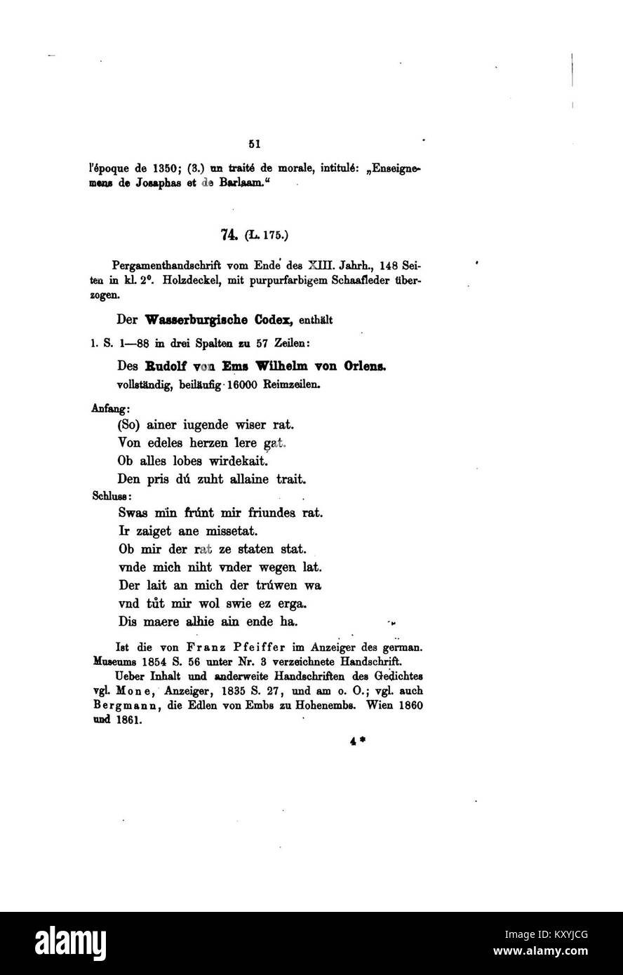 A historical manuscript from the Fürstenberg Court Library, showcasing ...