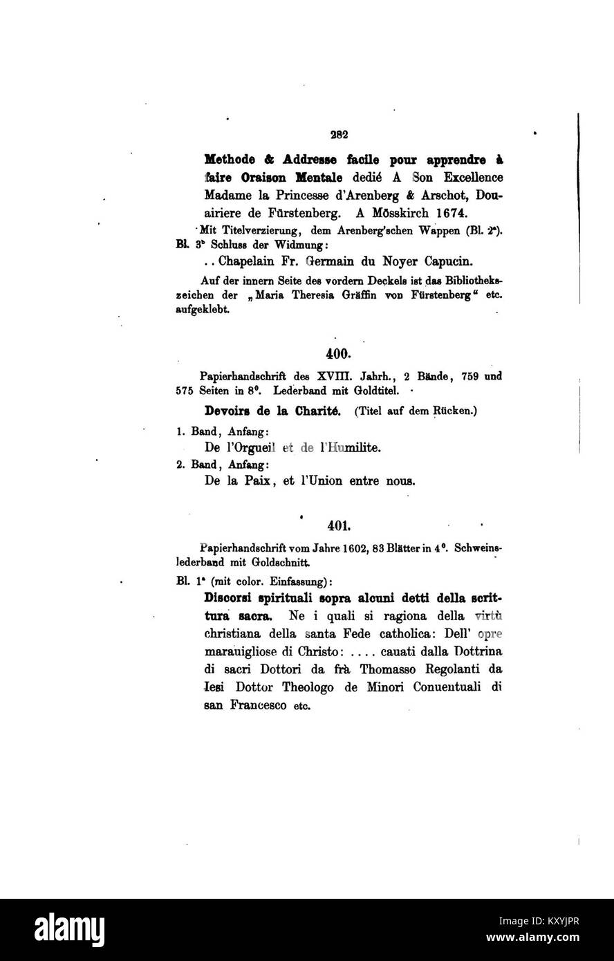 A manuscript from the Fürstenberg Court Library (Handschriften ...