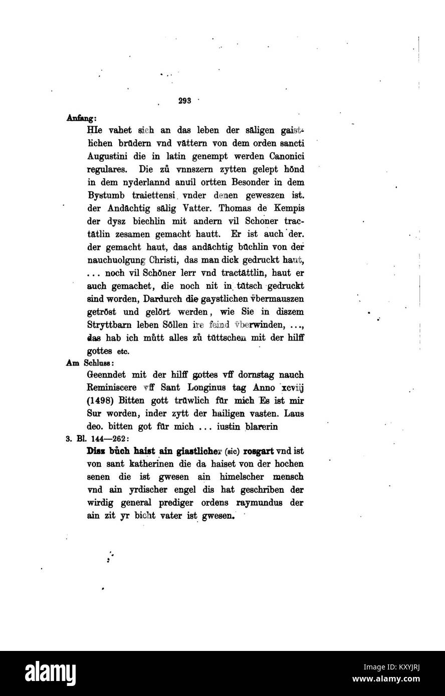 A manuscript from the Fürstenberg Court Library, catalogued as number ...