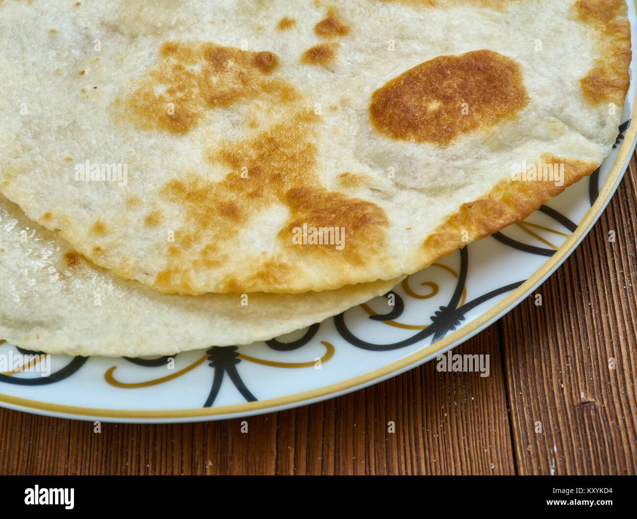 Sabaayad - Somali Flatbread, African cuisine Stock Photo - Alamy