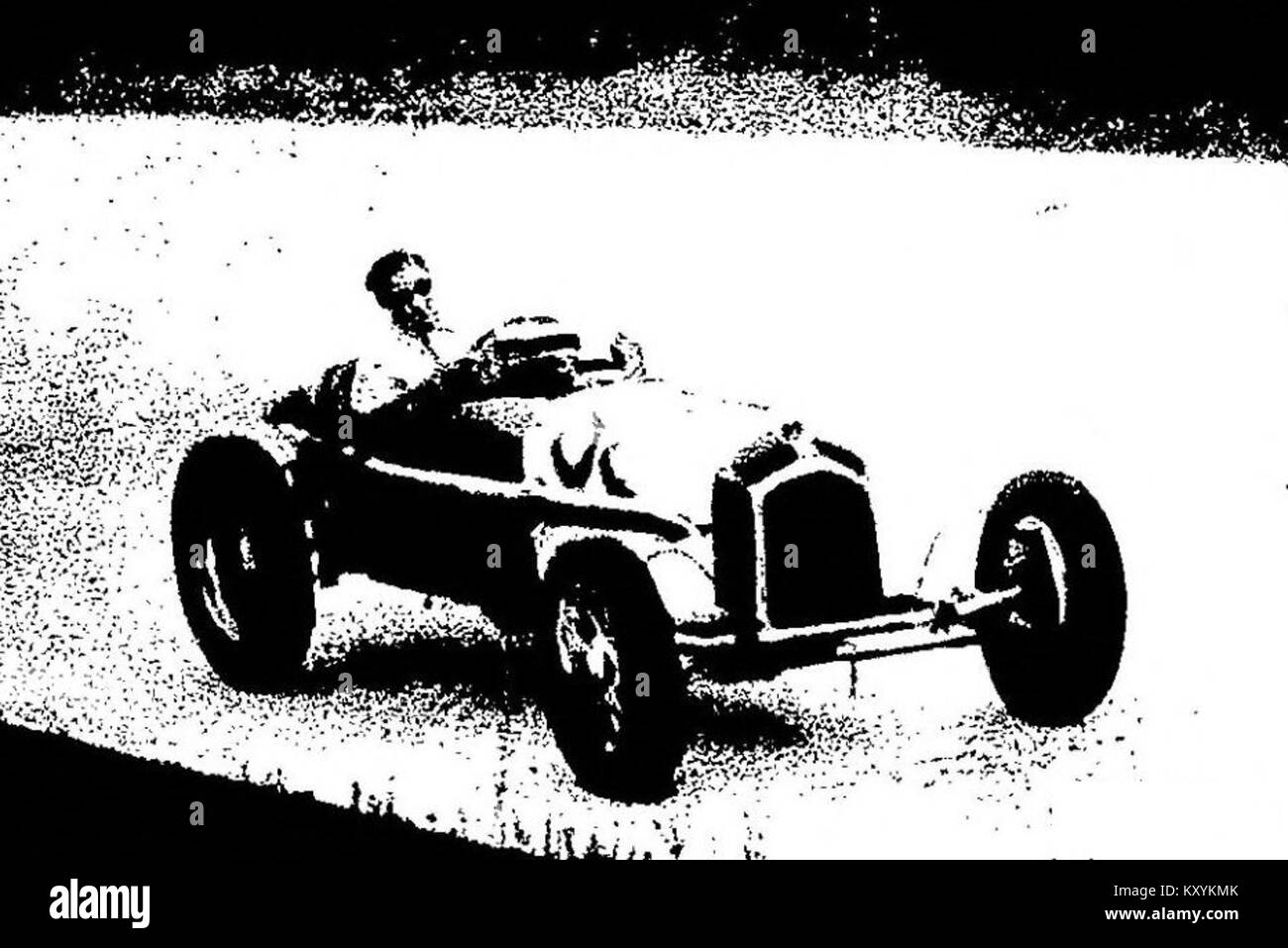 Hans Ruesch, vainqueur de la côte de Lapize en 1936 à Montlhéry sur ...