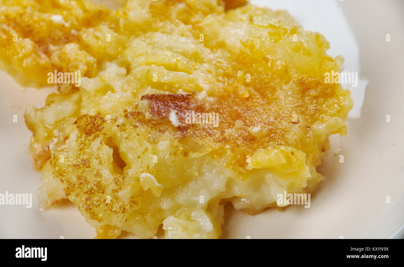 Pakistani Batter-Fried Potatoes - Spicy Fried Potatoes Stock Photo - Alamy