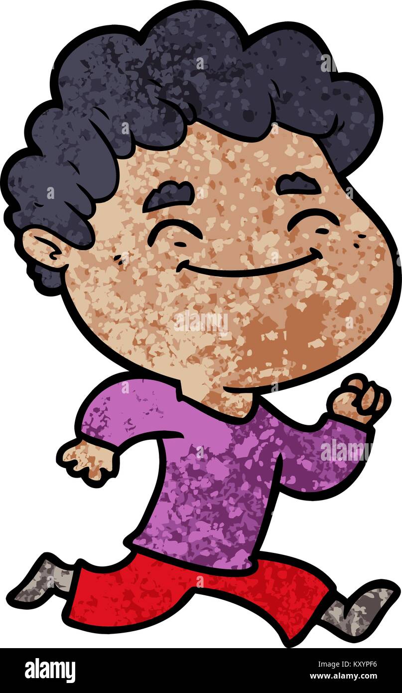 cartoon friendly man Stock Vector Image & Art - Alamy