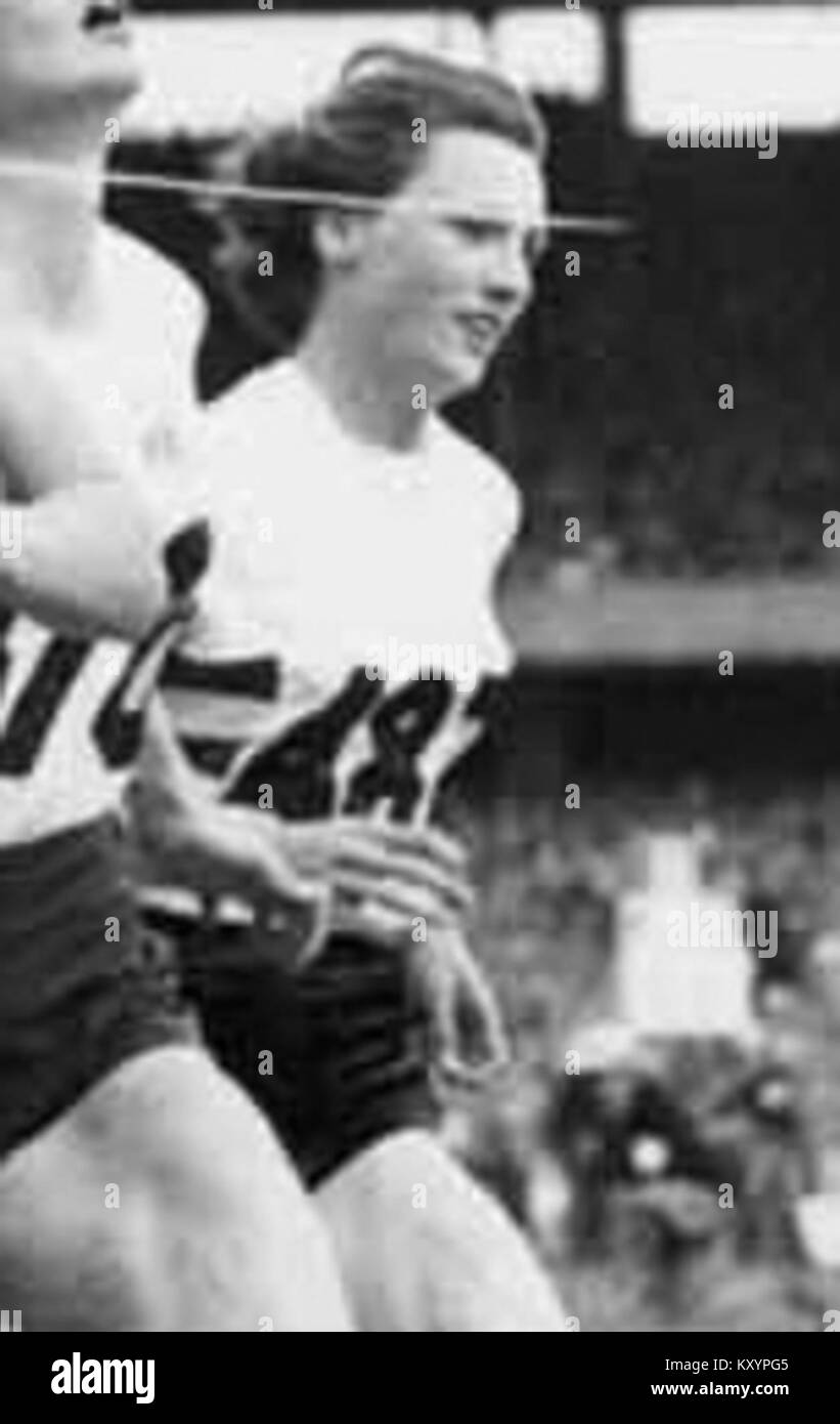 Heather Armitage, a British sprinter, competed in the 1956 Summer ...