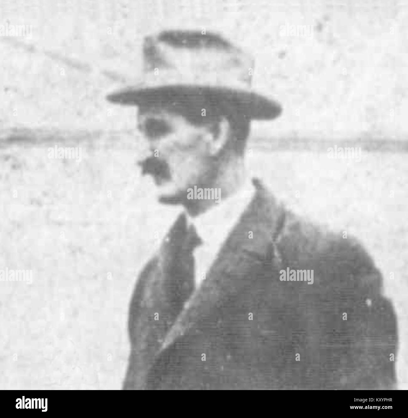 This portrait of Hector Hercules Bell, dated 1924, is a historical ...