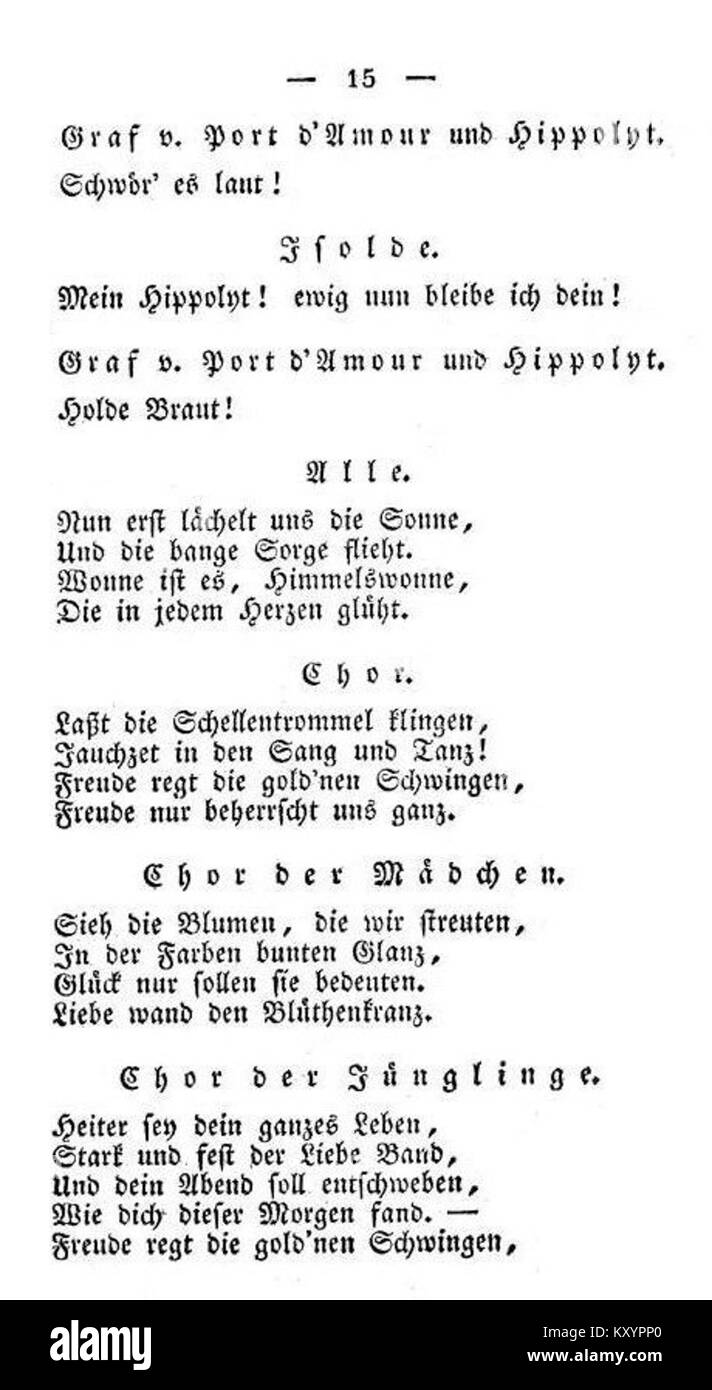 Scene in performance opera Cut Out Stock Images & Pictures - Alamy