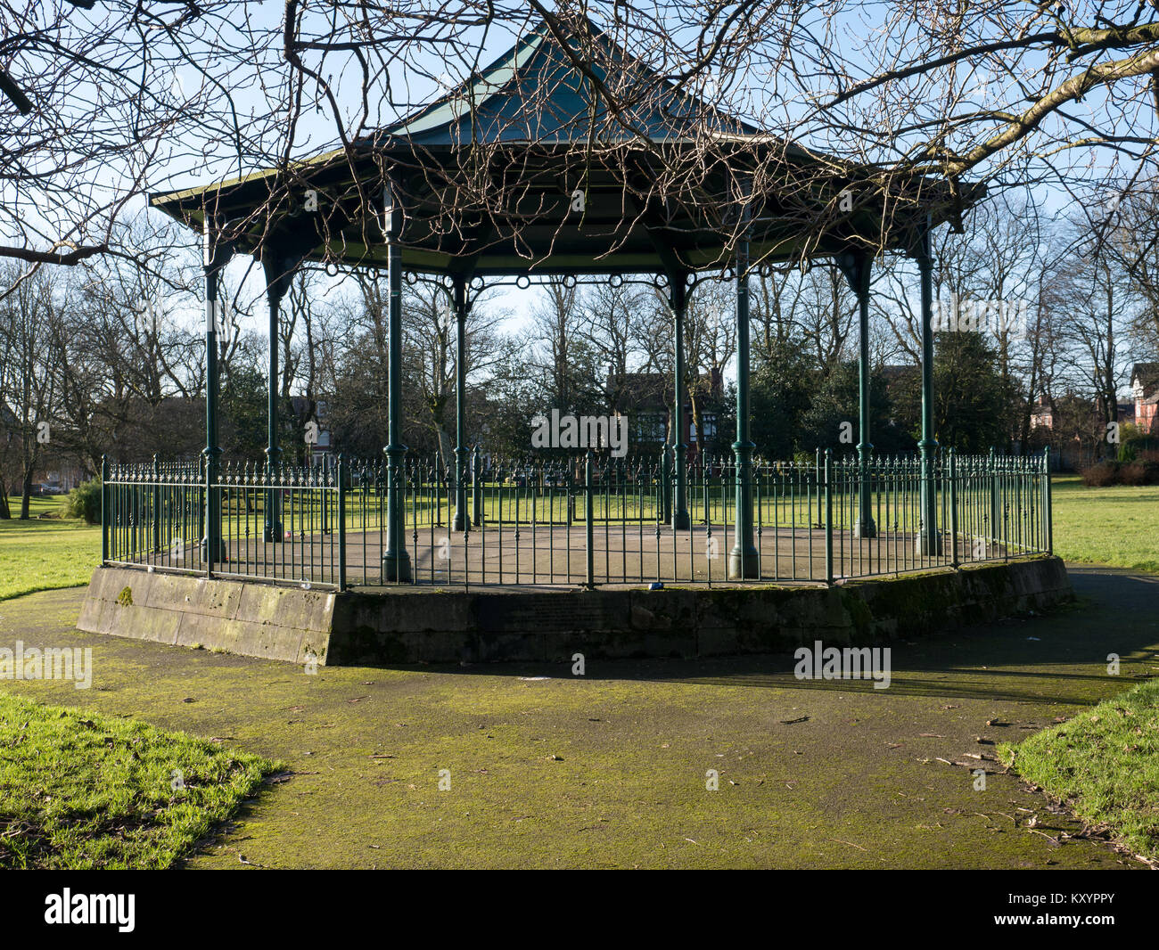 Bandstand in public park Stock Photo - Alamy