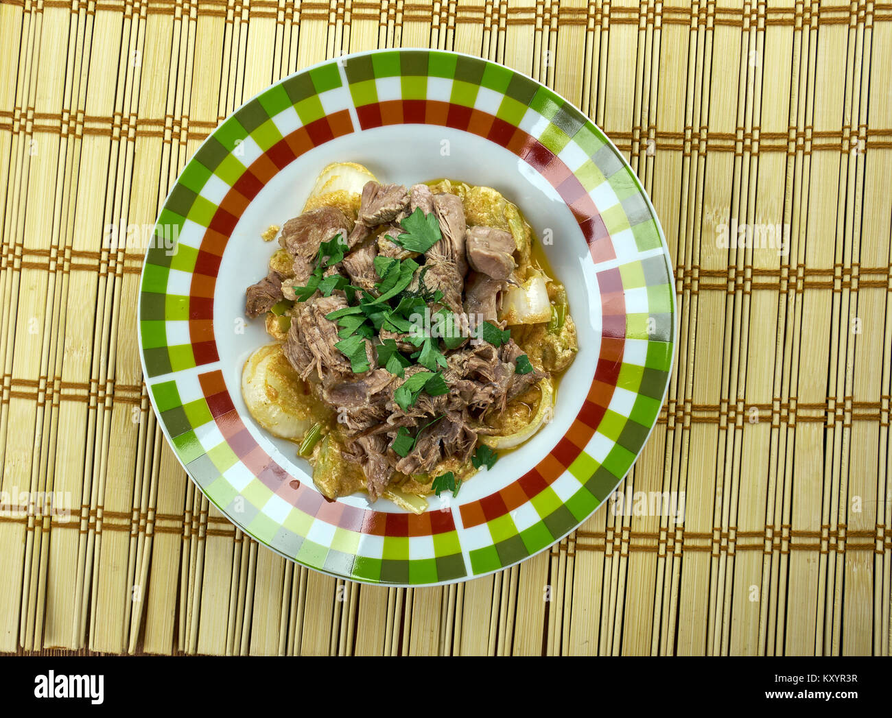 Kuzu Tandır - Turkish Roasted Lamb, close up Stock Photo - Alamy