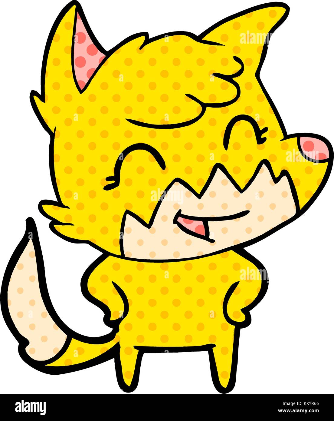 fox cartoon character Stock Vector Image & Art - Alamy