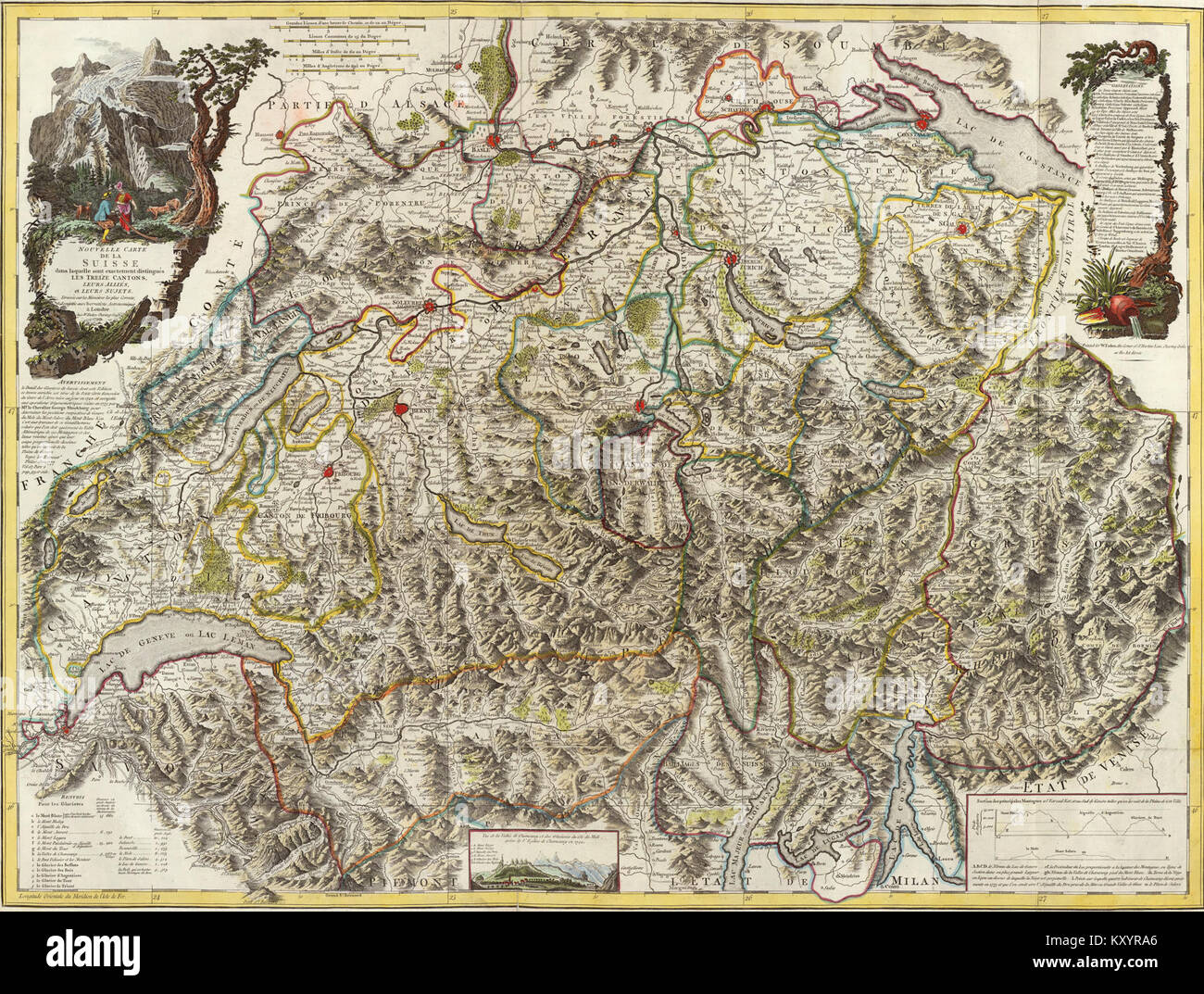Faden map hi-res stock photography and images - Alamy