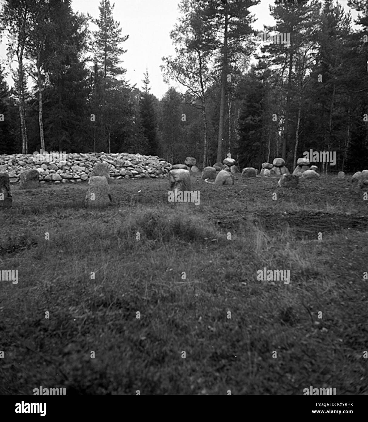 European burial record Black and White Stock Photos & Images - Alamy