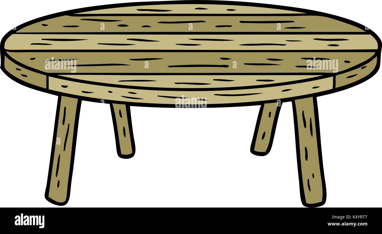 cartoon wooden table Stock Vector Image & Art - Alamy