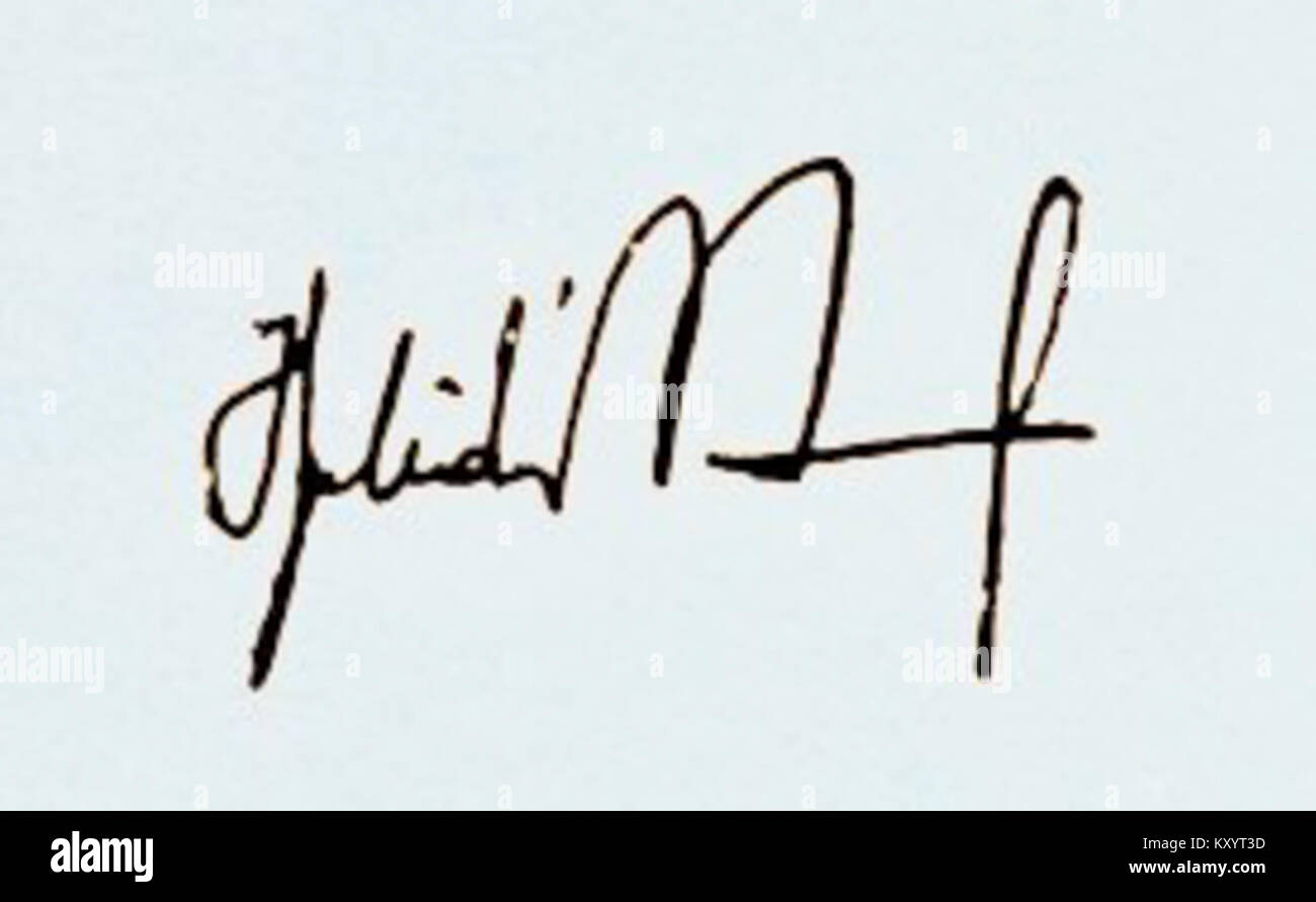 A signature of Helvídio Nunes, documenting personal authentication or ...
