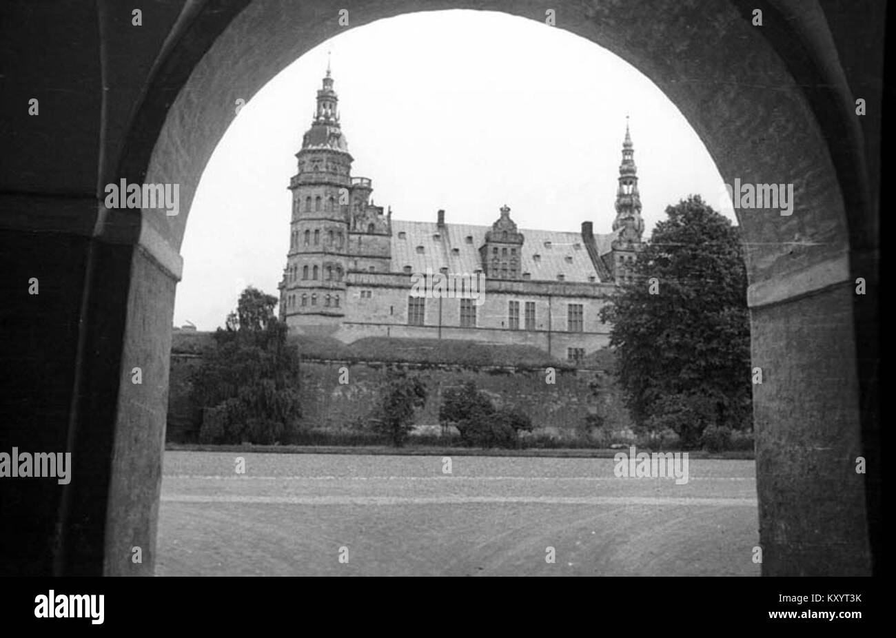 This image showcases Helsingør, a Danish town known for its historical ...