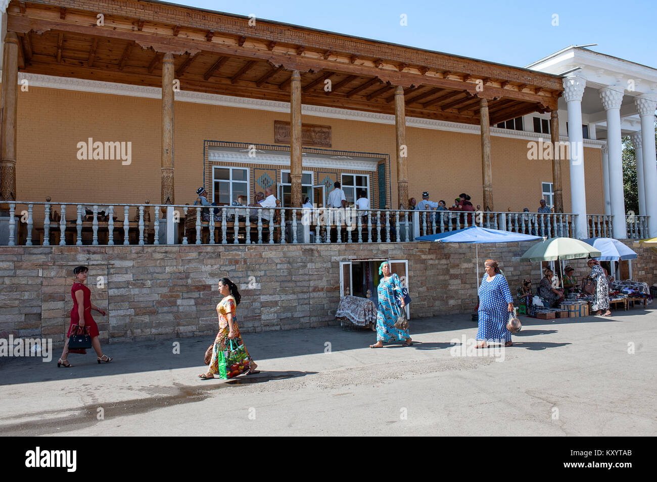 Siyob Bazaar, Samarkand, Uzbekistan Stock Photo - Alamy