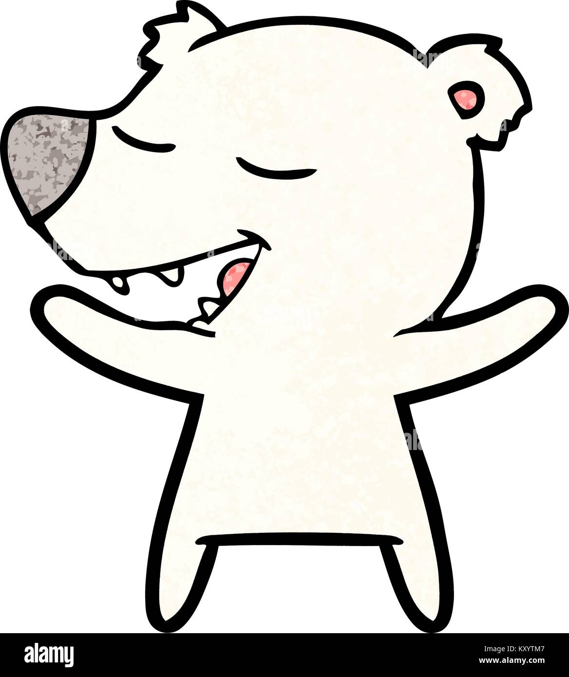 polar bear cartoon Stock Vector Image & Art - Alamy