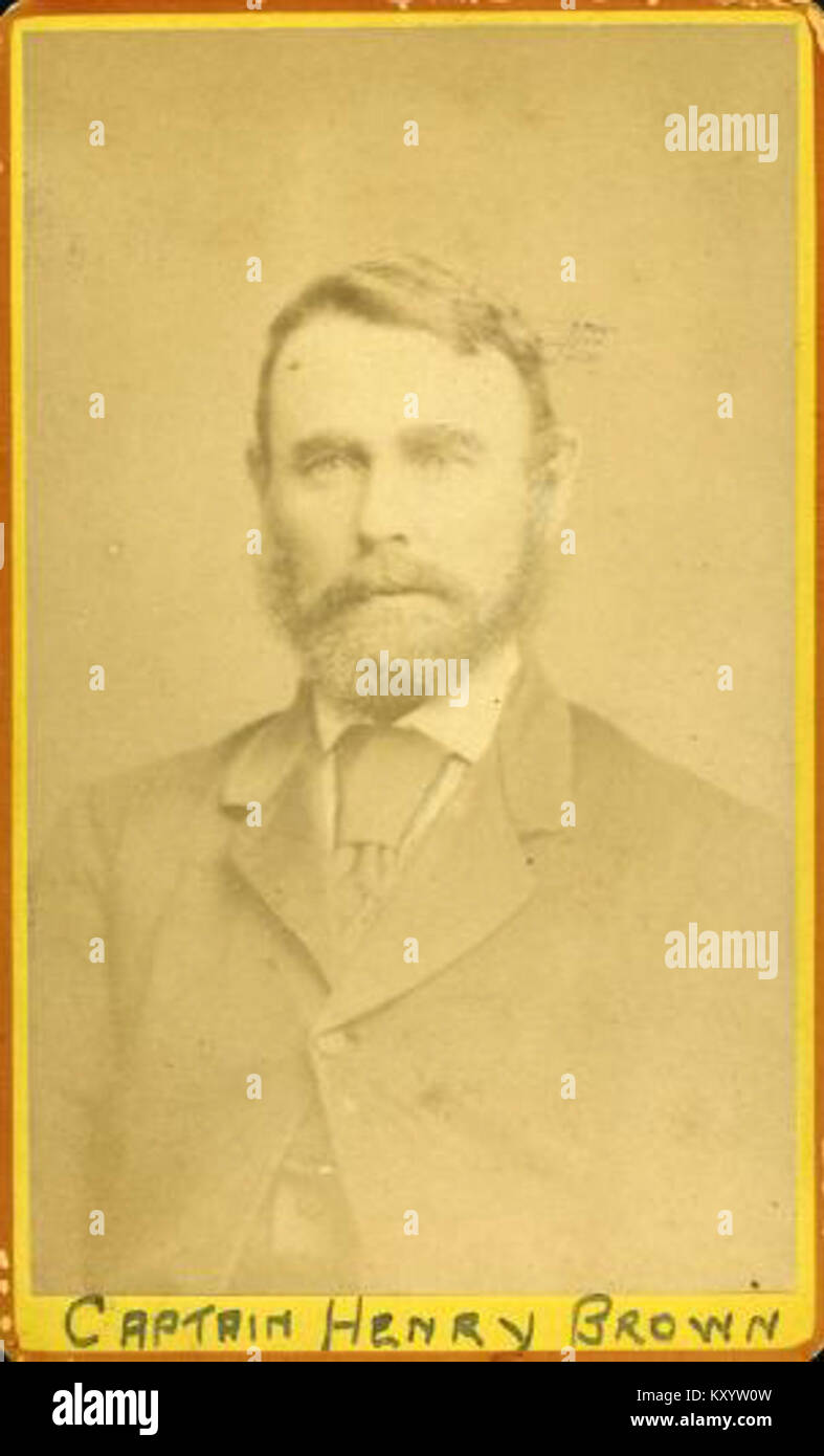 Henry Brown was a captain of the militia, known for his leadership and ...