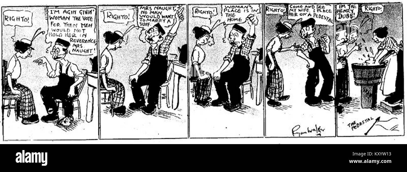 This artwork by Henry Dubb depicts his wife, Henrietta Dubb, in an ...