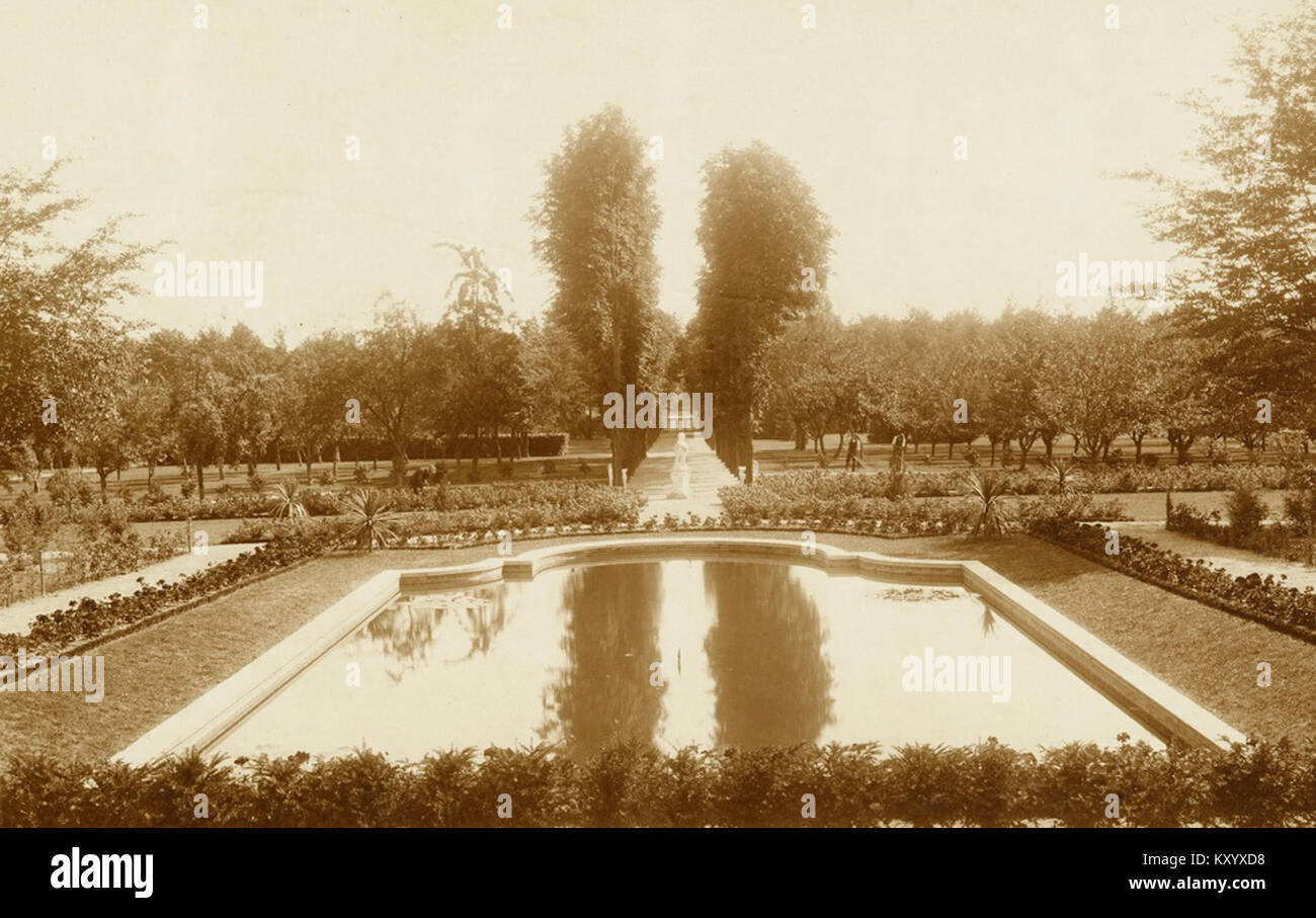 Heslehøj, located in Hellerup, Denmark, features a park that is part of ...